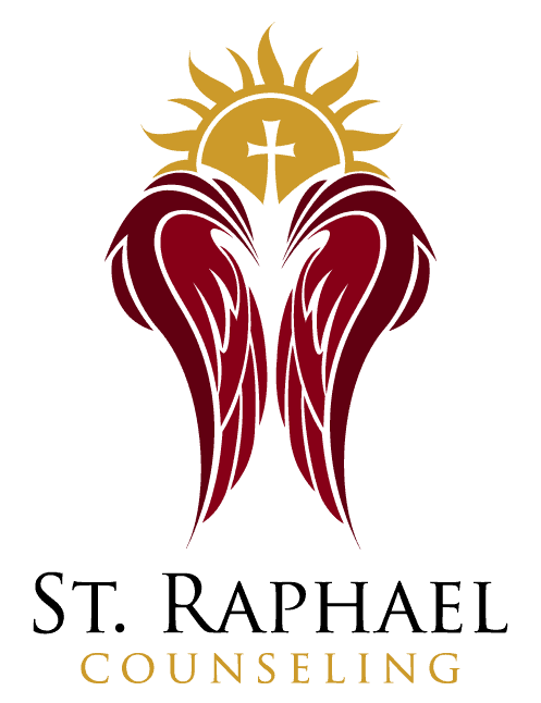 St Raphael logo | El Pueblo Católico